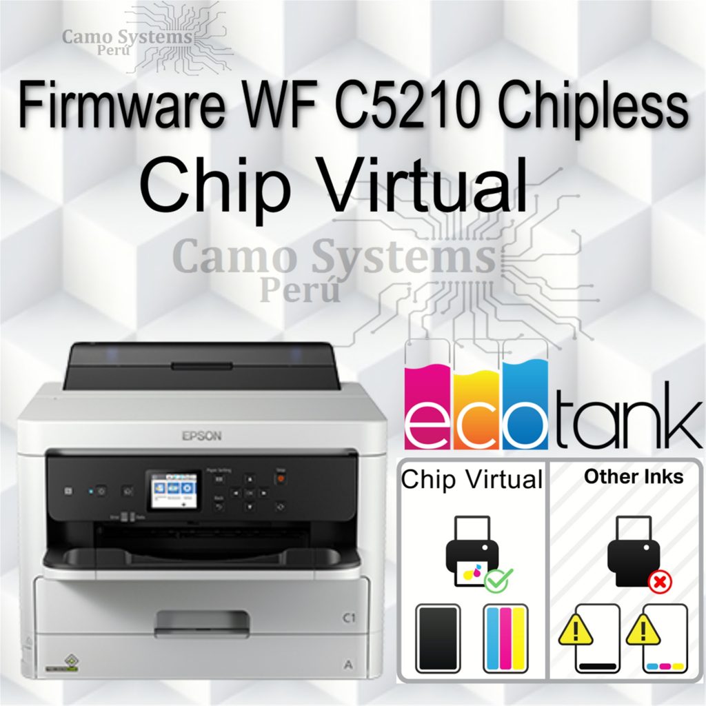 Chip Virtual WF-C5210 Chipless - Camo Systems Peru