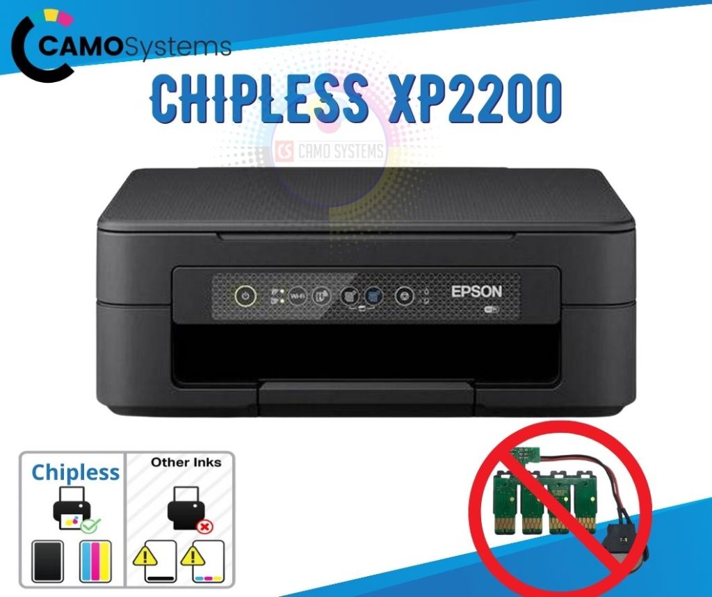 Firmware chiples 5 KEY EPSON XP2200, XP3200, XP4200 Chip Virtual - Camo ...